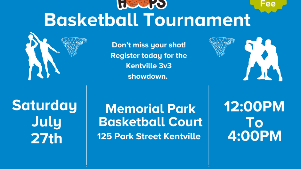3v3 Basketball Tournament | The Town of Kentville